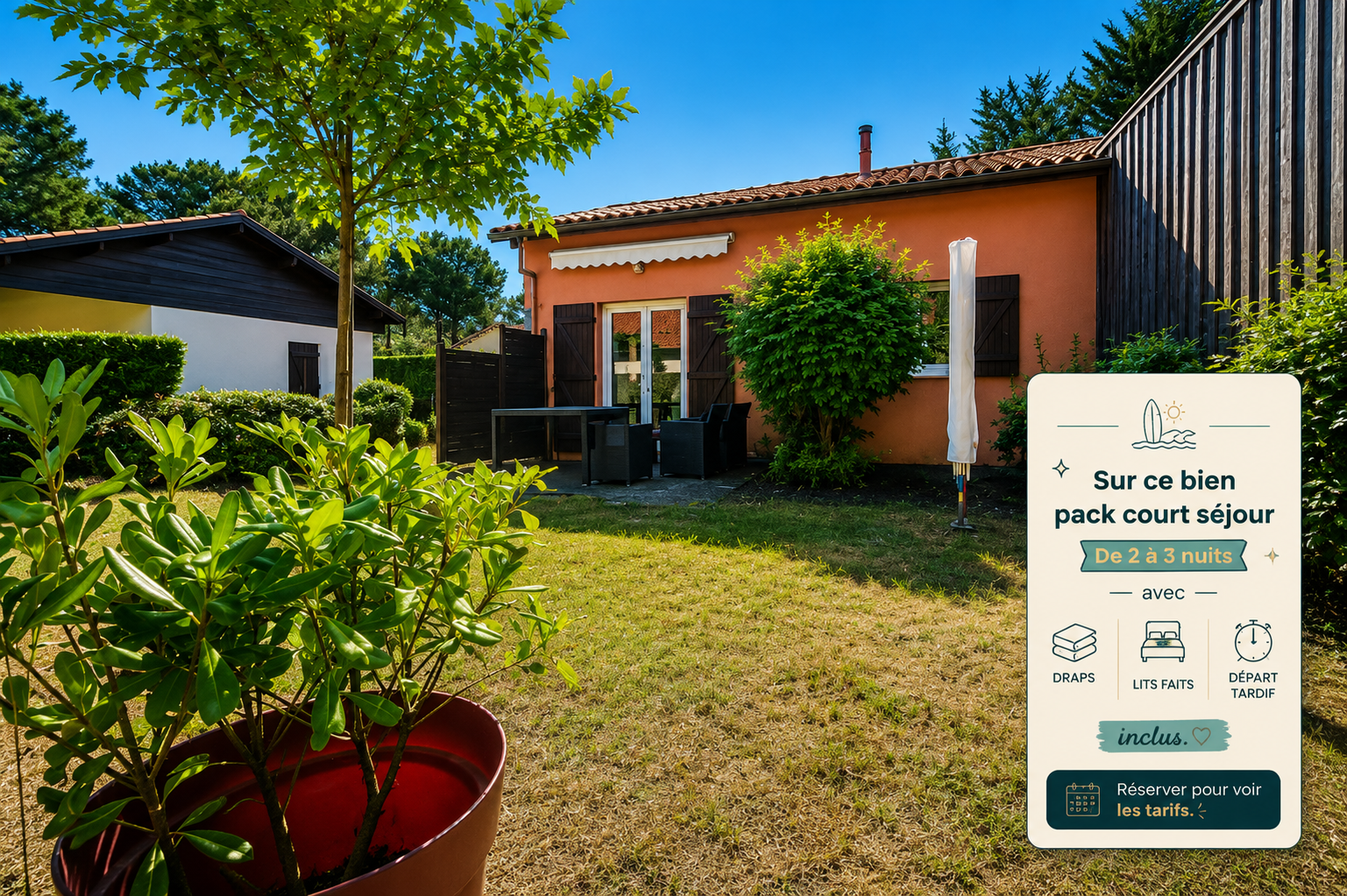 Por179 -Maison, Biscarrosse Plage, 7 personnes